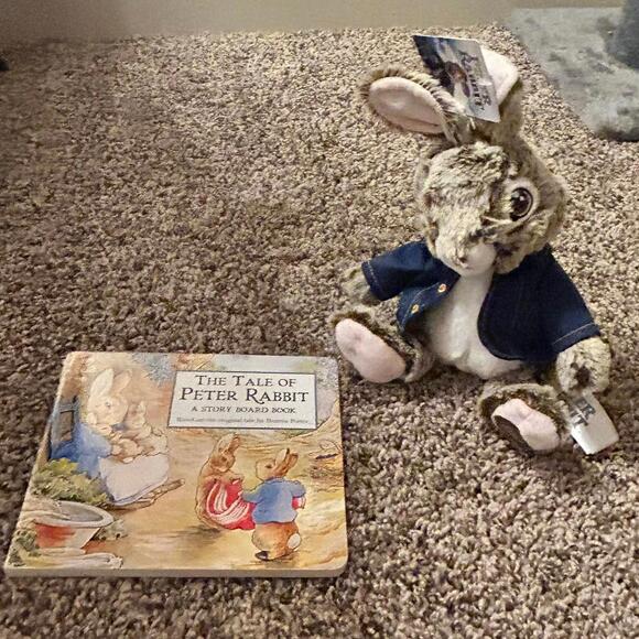Toys | Beatrix Potter Peter Rabbit Board Book The Tale Of Peter Rabbit ...